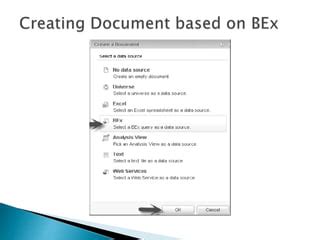 SAP BO Web Intelligence BI Launch Pad Basics PPTX