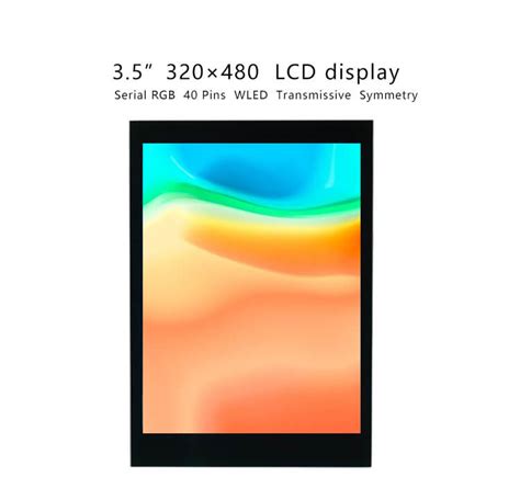 3 5 Inch LCD Display 320x480 RGB 18 BIT Interface Capacitive Touch IPS LCD YOURITECH