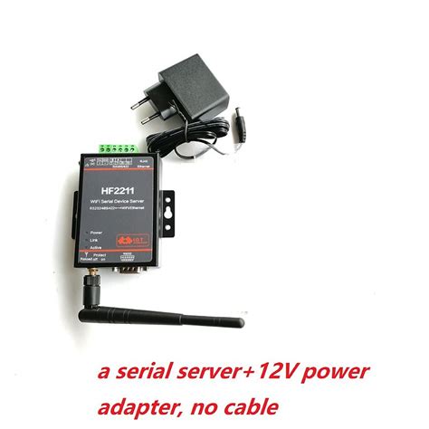 série hf2211 a wifi rs232 rs485 rs422 ao módulo do conversor de wifi