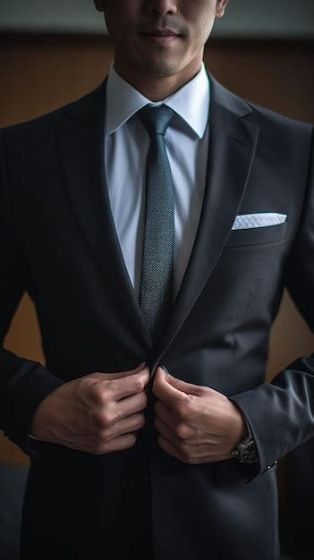 Formal Man Premium Ai Generated Image