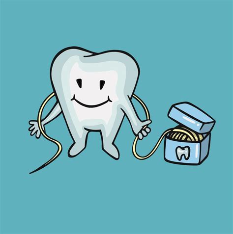 Tooth Cleaning Thread Vector Art Icons And Graphics For Free Download