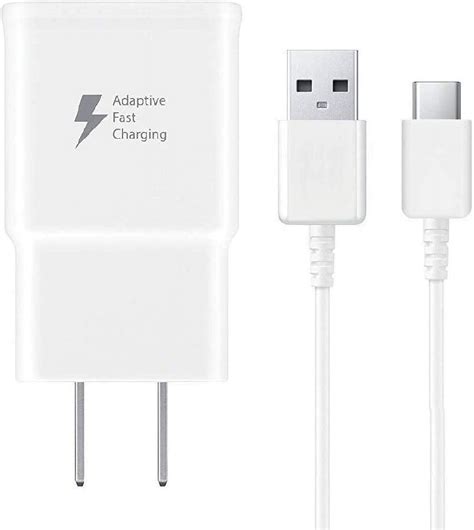 Samsung Galaxy A G Original Adaptive Fast Mobile Charger Wall Charger Kit With Type C Cable