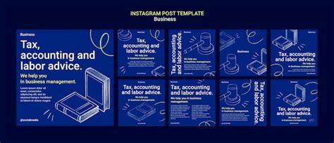 Business Solutions Instagram Posts Free Psd