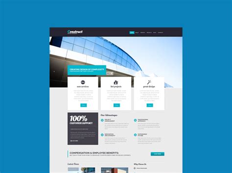 10 Best Architecture Drupal Themes Smashfreakz