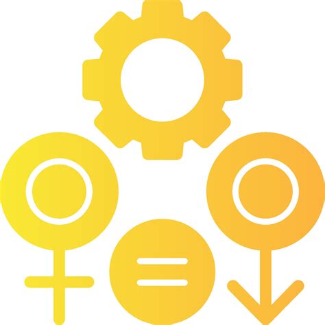 Gender Equality Solid Multi Gradient Icon 40952092 Vector Art At Vecteezy
