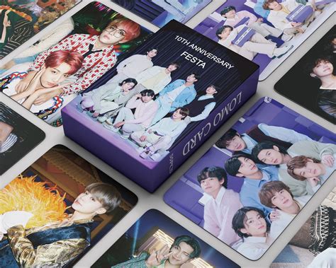 Bts 10th Anniversary Festa Photocards