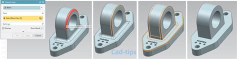 delete face cad tips