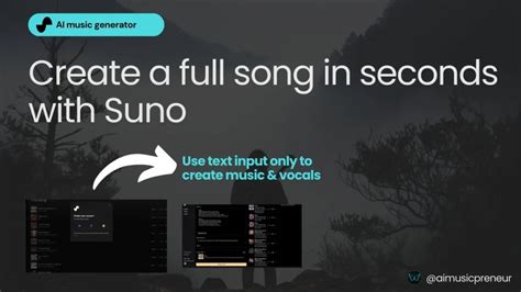 Suno Create A Full Song With Music Vocals In Seconds