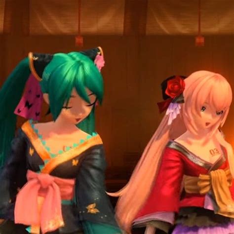 Hatsune Miku And Megurine Luka