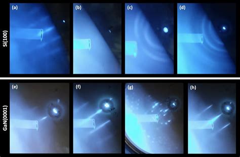 Top Rheed During Mbe Growth Of Sample Mgnsi100c Typical Rheed