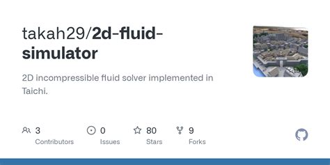 GitHub Takah D Fluid Simulator D Incompressible Fluid Solver Implemented In Taichi