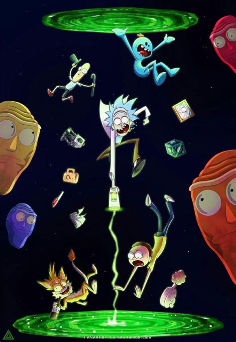 58 عدد تصویر زمینه ریک و مورتی Rick And Morty