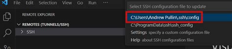 vscode remote access and code editing school of computer science