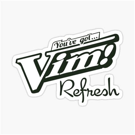 Vim Refresh Fallout Sticker For Sale By HeySteve Redbubble