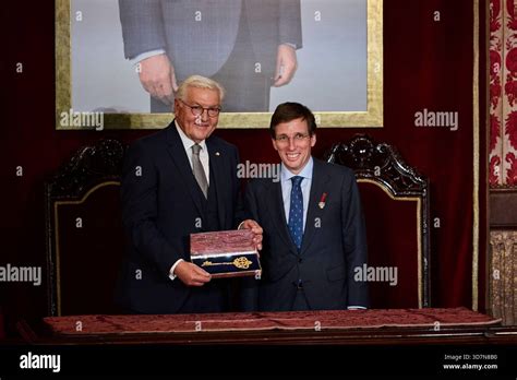The Mayor Of Madrid José Luis Martínez Almeida Presented The Golden