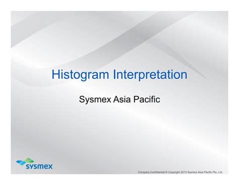 Histogram Interpretation For Result Analysis Pdf