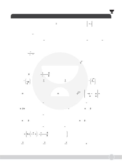 Mathematicscomplex Number Pdf