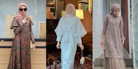 12 Rekomendasi Model Gamis Lebaran yang Modis Tahun 2024, Bikin ...