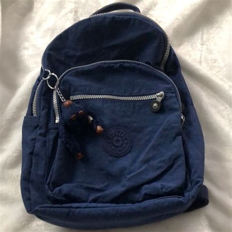 Kipling Ink Blue Backpack Blue Backpack Kipling Backpack Kipling Bags