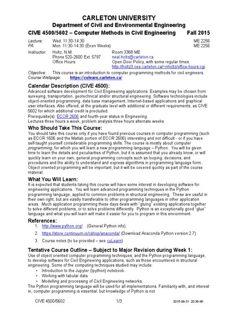Python Programming For Civil Engineers Pdf Python Programming