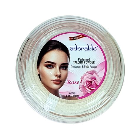 Adorable Talquera Rosa 142 Gr Perfumería Saideep