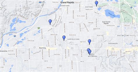 Sampling Locations Scribble Maps