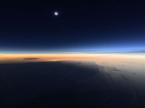 Eclipse From A Cockpit Album On Imgur Scenic Photos Airplane View