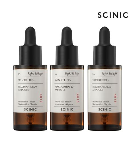 싸이닉 스킨 릴리프 나이아신아마이드 앰플 3개 티몬