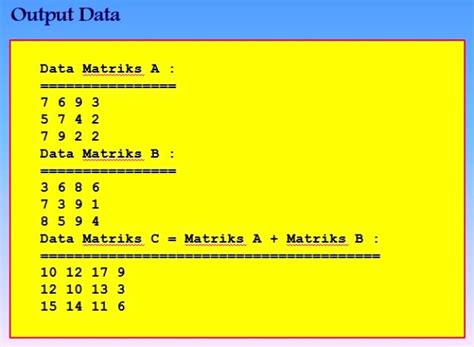 contoh codingan bahasa c array untuk menampilkan data mahasiswa