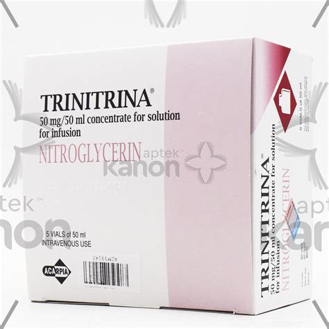 Trinitrina 50 Mq 50 Ml N5 Aptekonlineaz Onlayn Aptek
