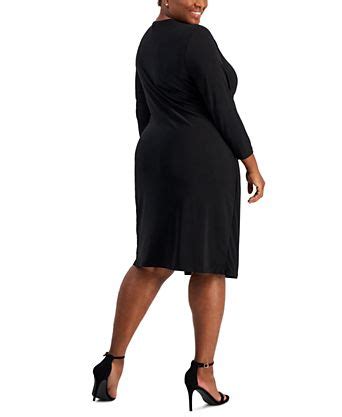 Black Plus Size Dresses Macys