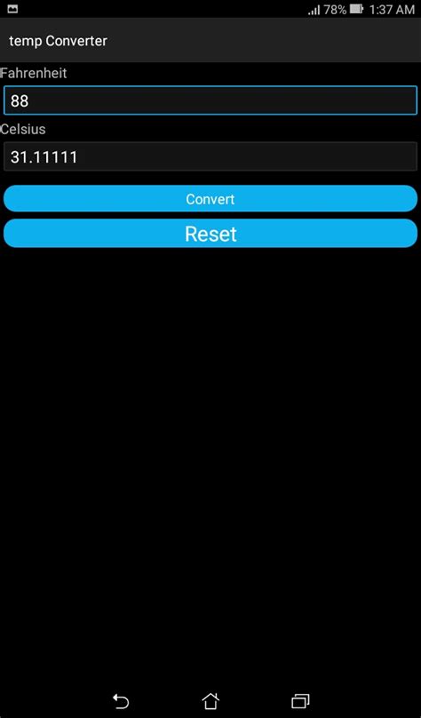 Temperature Converter App On Amazon Appstore
