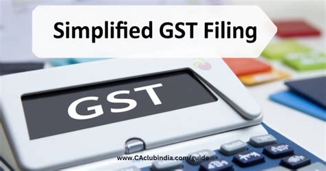 Simplified GST Filing GSTR A IMS To Improve GSTR B Filing Tax Guide