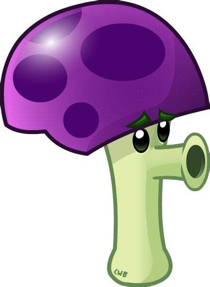 Founded This Scaredy Shroom In Pvz 2 Fanart I Want To Use It But I Can