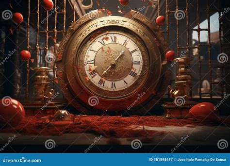 Visual Explorations Of The Concept Of Time Stock Illustration