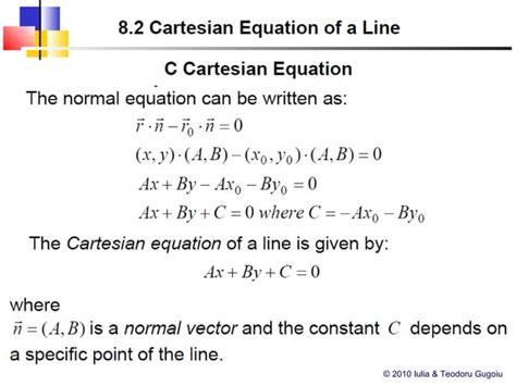 2 Cartesian Equationofaline Ppt 2 Cartesian Equationofaline Ppt