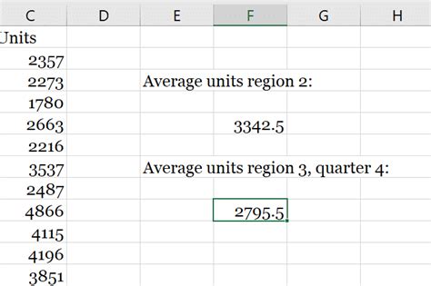How To Use The Excel Function AVERAGEIF AVERAGEIFS