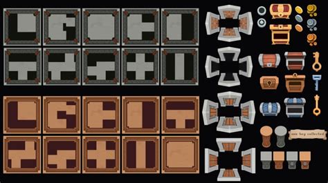 create 2d game assets icons badges ui assets and props by andrei