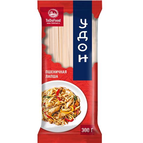 Лапша пшеничная ToDoFood Удон 300 г купить по цене 140 ₽ в интернет ...