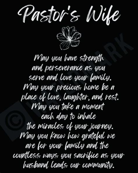 10 Pastors Wife Quotes