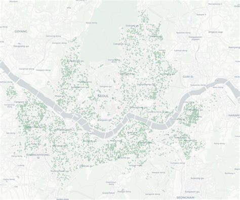 Spatial Distribution Of Apartment Sale Transactions Download Scientific Diagram