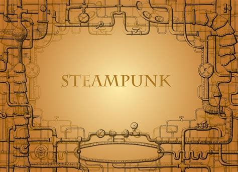 Steampunk Background Vectors And Illustrations For Free Download Freepik