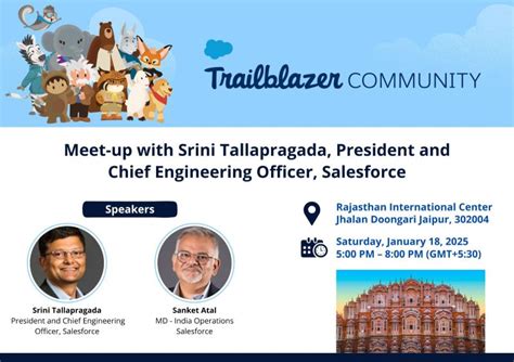 Jaipur Salesforce Community Salesforcecommunity Jaipurtrailblazers Leadership Innovation