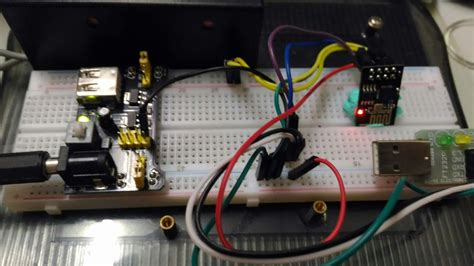 翻轉學習 esp8266 wifi 模組 esp 01 韌體更新 使用一鍵燒錄