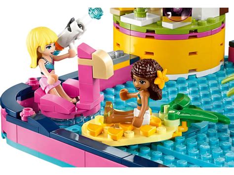 LEGO Friends 41374 Andrea S Pool Party Set Detail 2 The Brothers Brick The Brothers Brick
