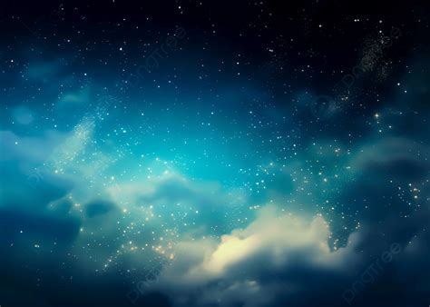 Starry Blue Sky Background Starry Sky Night Sky Sky Background Image And Wallpaper For Free
