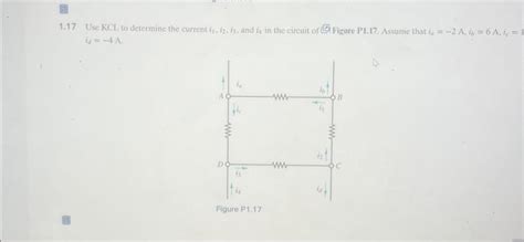 Solved Use KCL to determine the current i i i and ξ Chegg