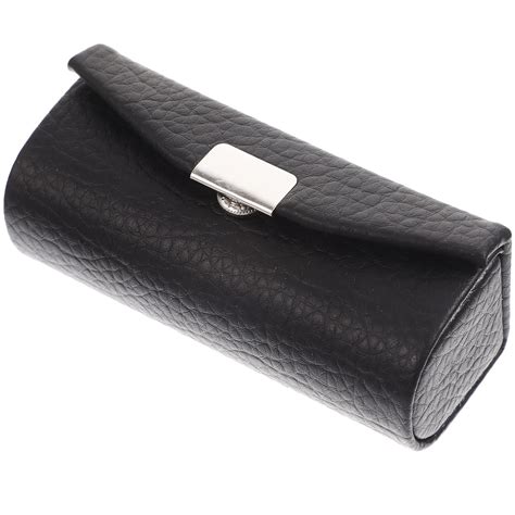 Beavorty Purse Holder Pu Leather Lipstick Case With Mirror