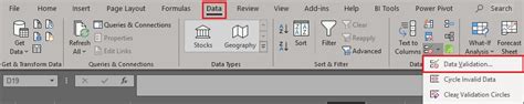 Excel Data Validation Explained