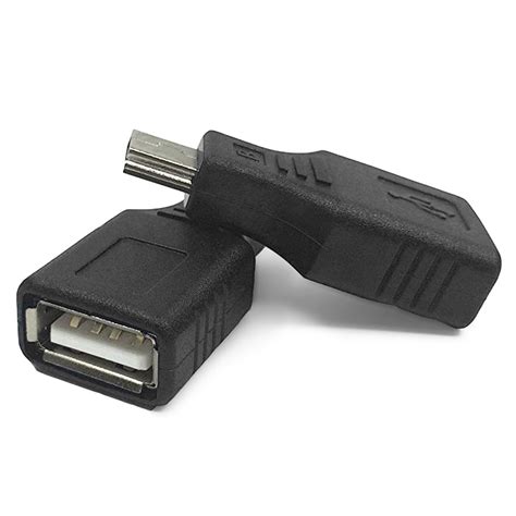 Mini USB Male To USB Female OTG Adapter Converter